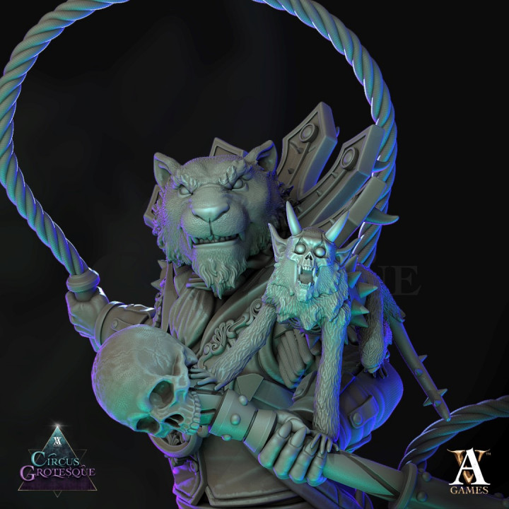 3D Printable The Circus Grotesque Bundle by Archvillain Games