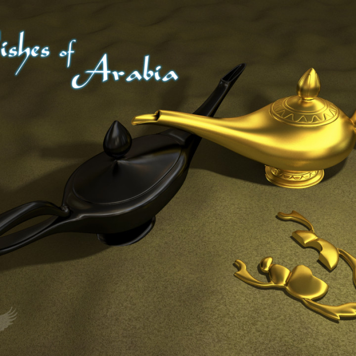 3D Printable Aladdin (1992) Props by Billion Echo