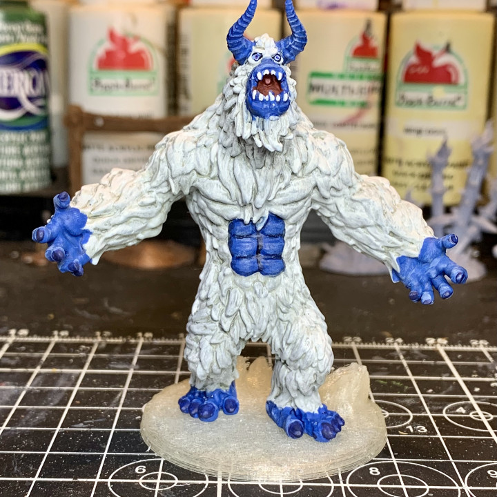 3D Print of Yeti Roaring / Bigfoot / Sasquatch / Arctic Nights ...