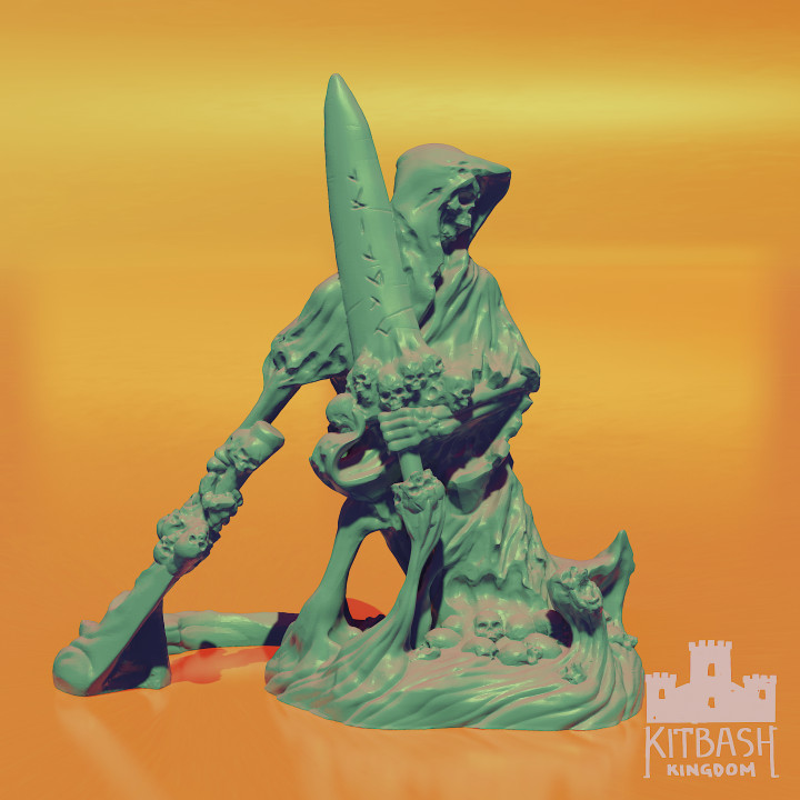 3D Printable Bone Wraith by kitbash kingdom
