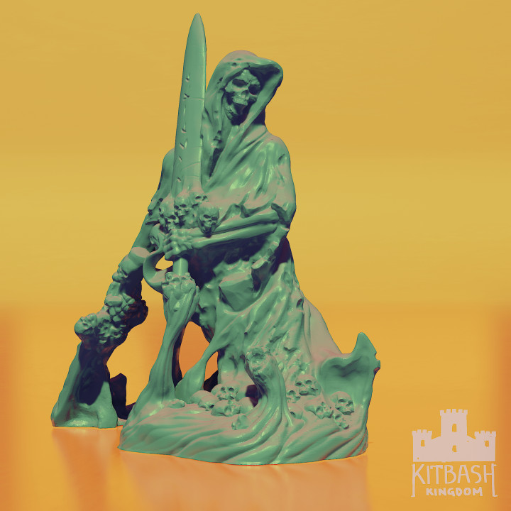 3D Printable Bone Wraith by kitbash kingdom