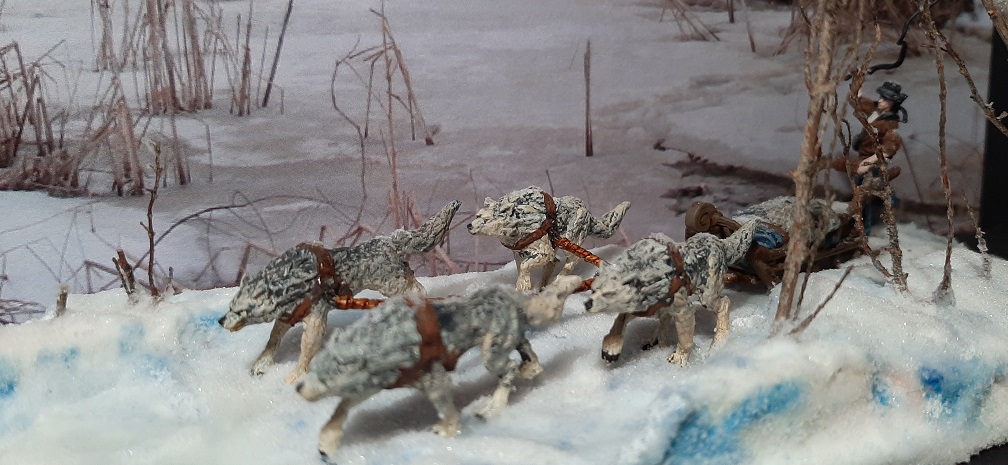 3D Printable Wolf Sled / Dire Wolf / Winter Arctic Snow Ice Mount by ...