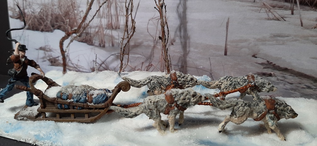 3D Printable Wolf Sled / Dire Wolf / Winter Arctic Snow Ice Mount by ...