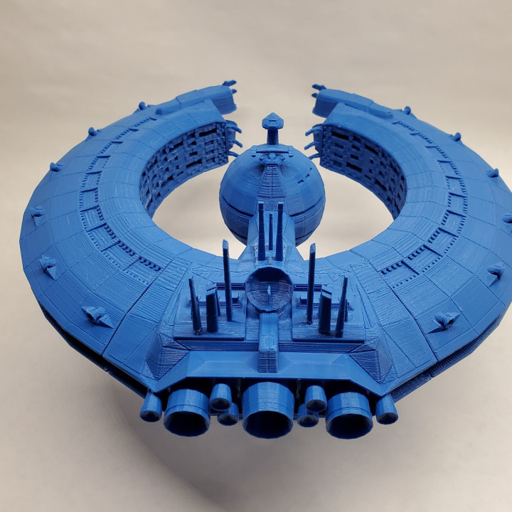 3D Printable Lucrehulk by John Baron