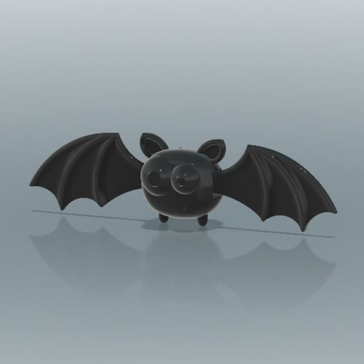 3D Printable Batty by MerganMcFergan