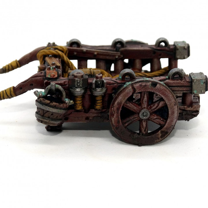 3D Printable Hand cart miniature for tabletop games (Dungeons and ...