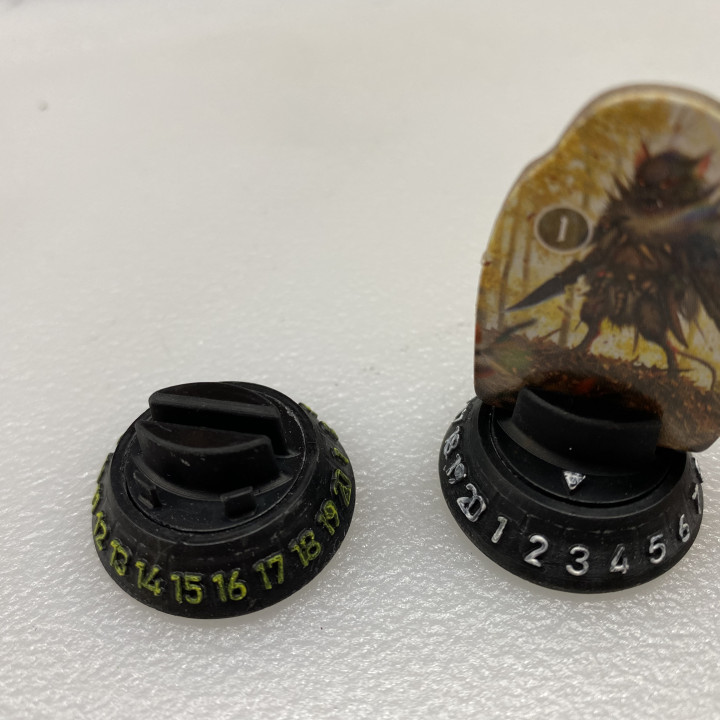 3D Printable Gloomhaven Character Base by Troy