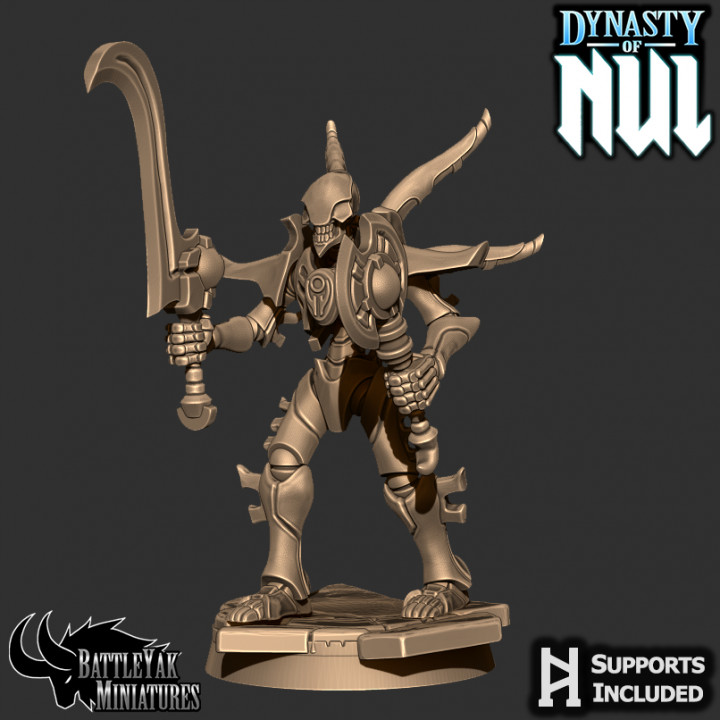 3D Printable Risen Legionnaire D by Battle Yak Miniatures