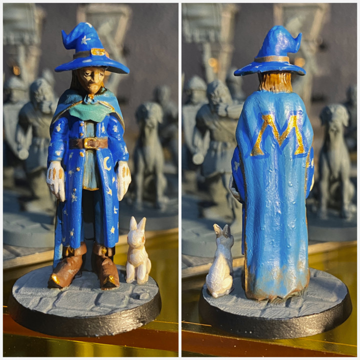 3D Print of tired wizard by joelturner