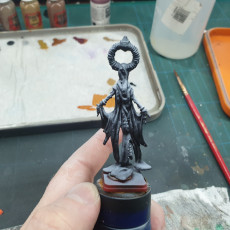 3D Printable Demonic Siren by Bestiarum Miniatures