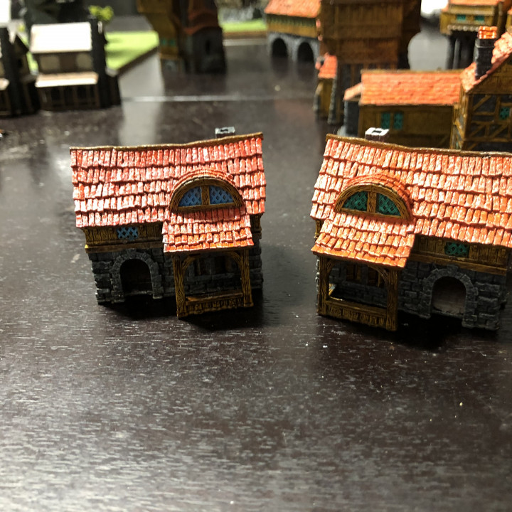 3D Print of Leichheim kickstarter Teaser model Medieval citizen's ...