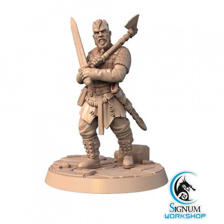 3D Printable Magni, the Boatman by Signum Workshop