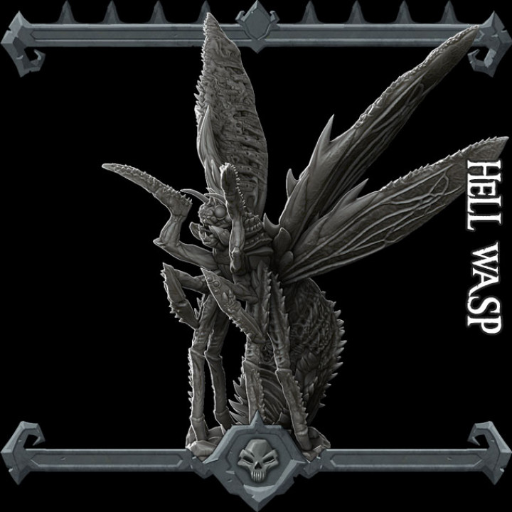3D Printable Hell Wasp by RocketPigGames