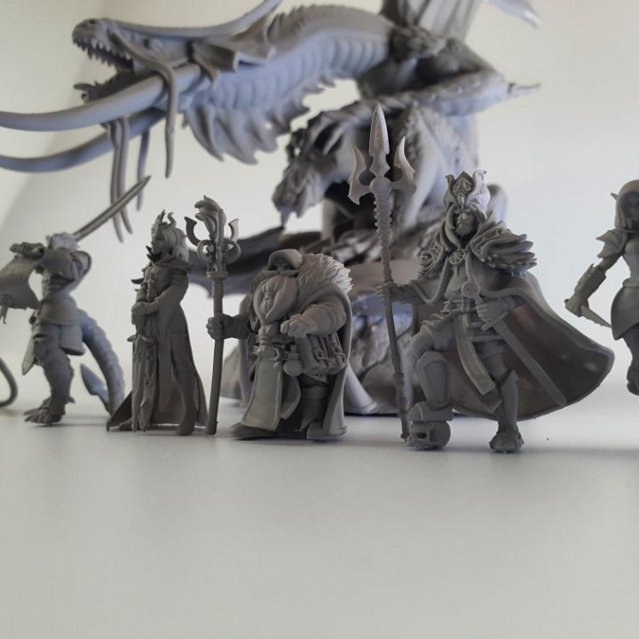 3D Printable Classic Heroes Collection - Set of 10 Miniatures by The ...