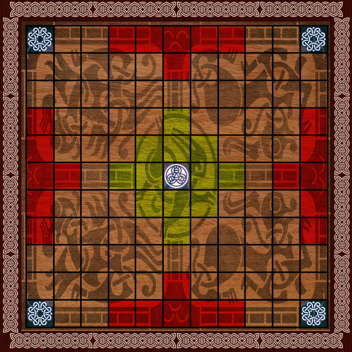 Download Hnefatafl 3d printable board von Marchen Atelier