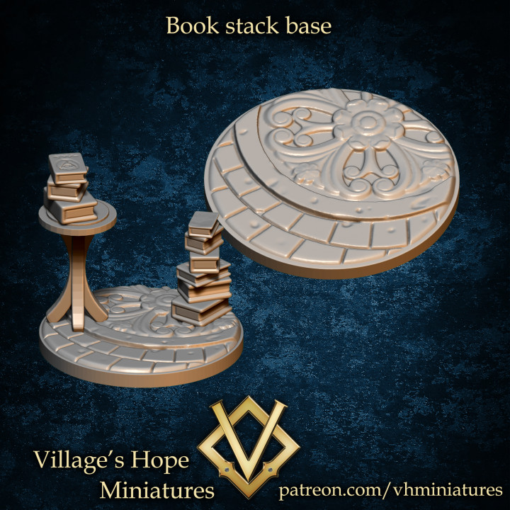 3D Printable Guild Receptionist by Village's Hope Miniatures