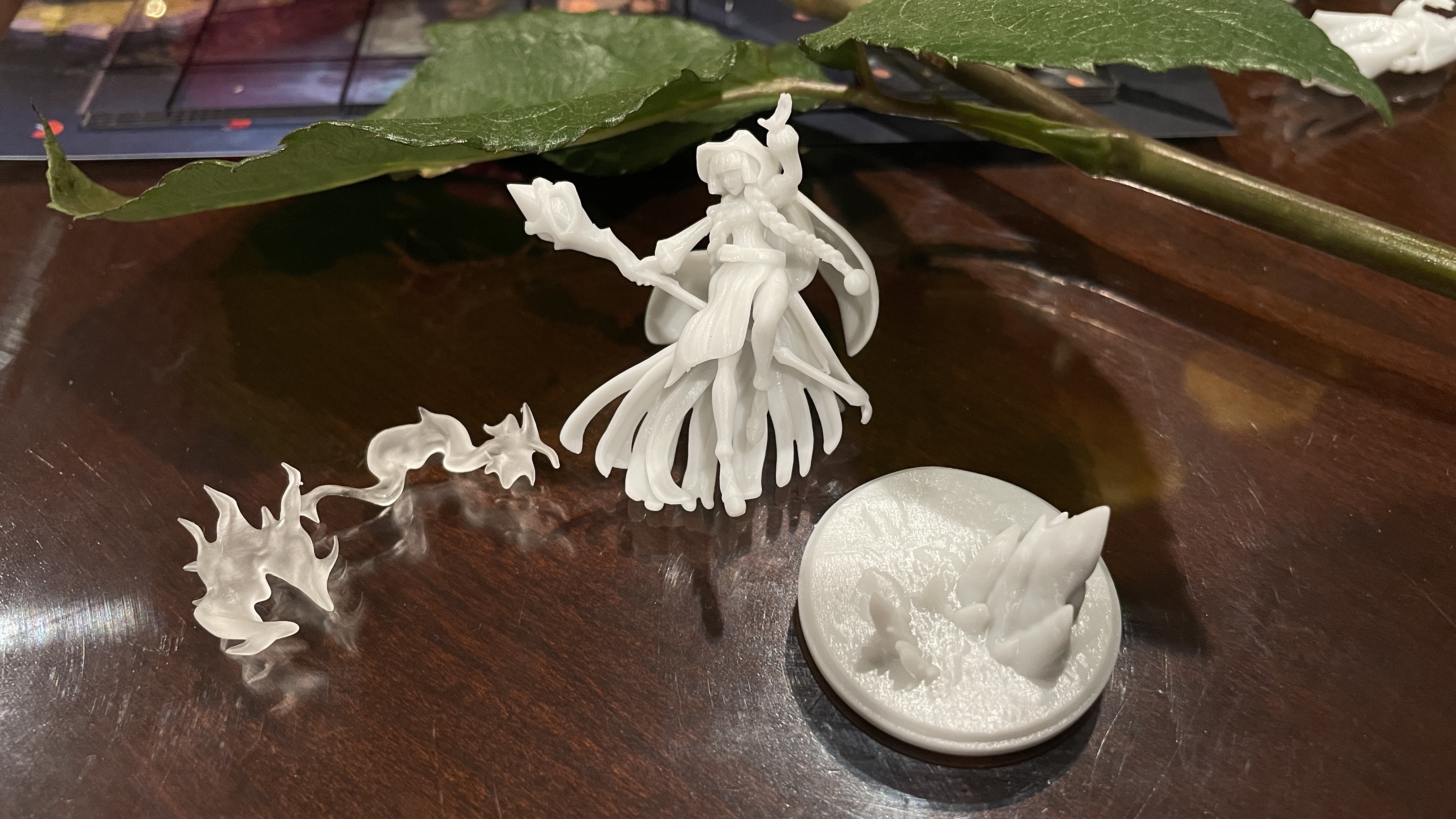 3D Printable Female Socerer by Village's Hope Miniatures