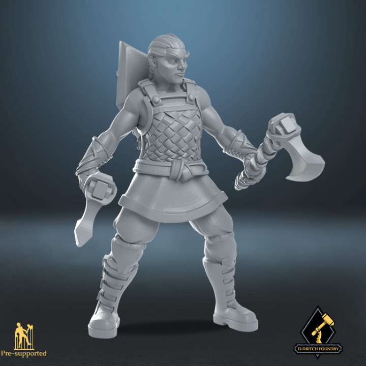 3D Printable Goliath Fighter by Eldritch Foundry