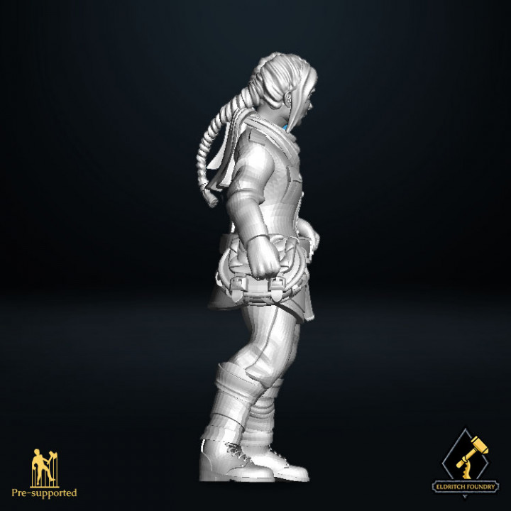 3D Printable The Courier by Eldritch Foundry