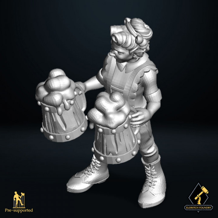 3D Printable Tavern Brawl by Eldritch Foundry