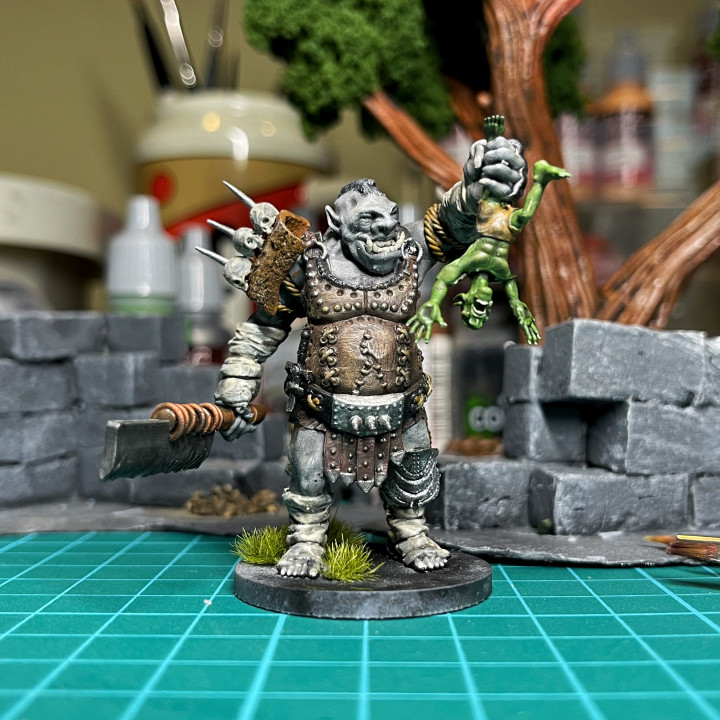 3D Print of Ogre Butcher by Mr Bugbear