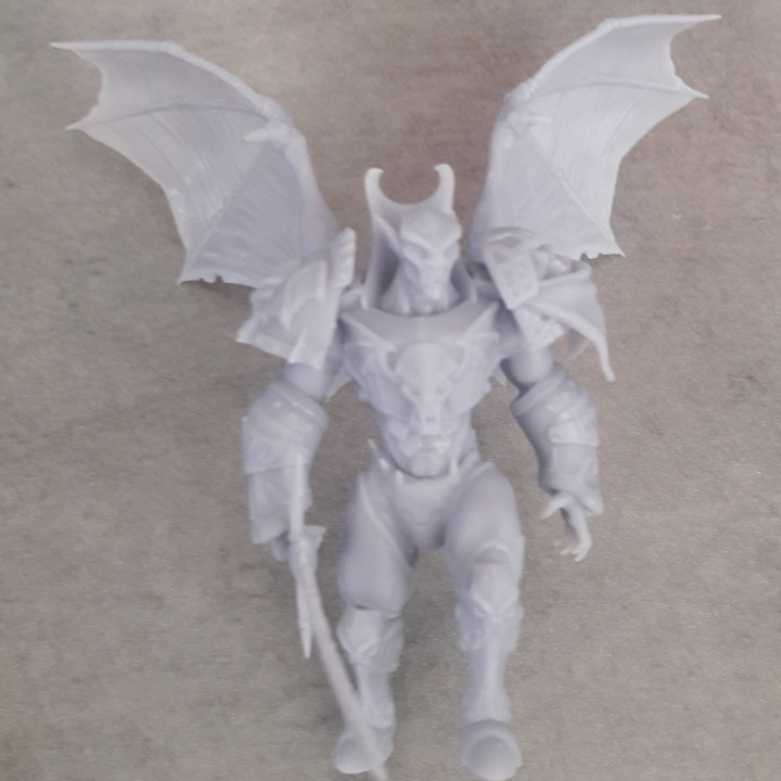 3D Printable Space Vampire Lord by Stand'Art Painting