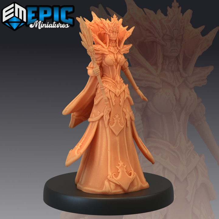 3D Printable Snow Queen Set / Ice Sorceress Collection / Arctic ...