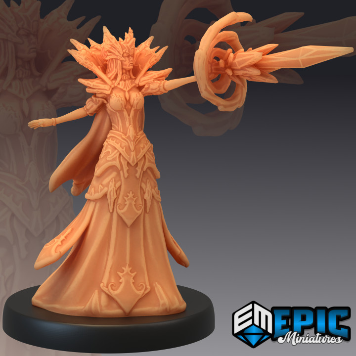 3D Printable Snow Queen Set / Ice Sorceress Collection / Arctic ...