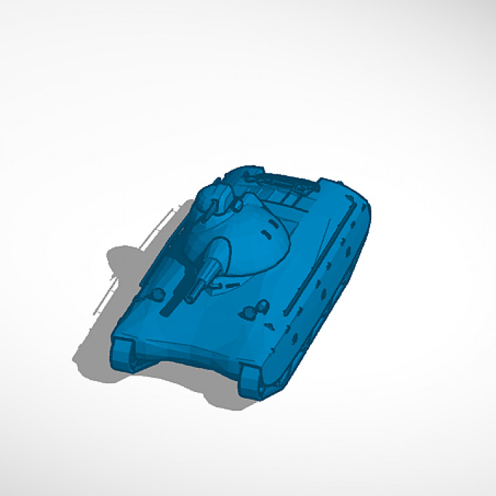 3D Printable Tank by Louis Ponce