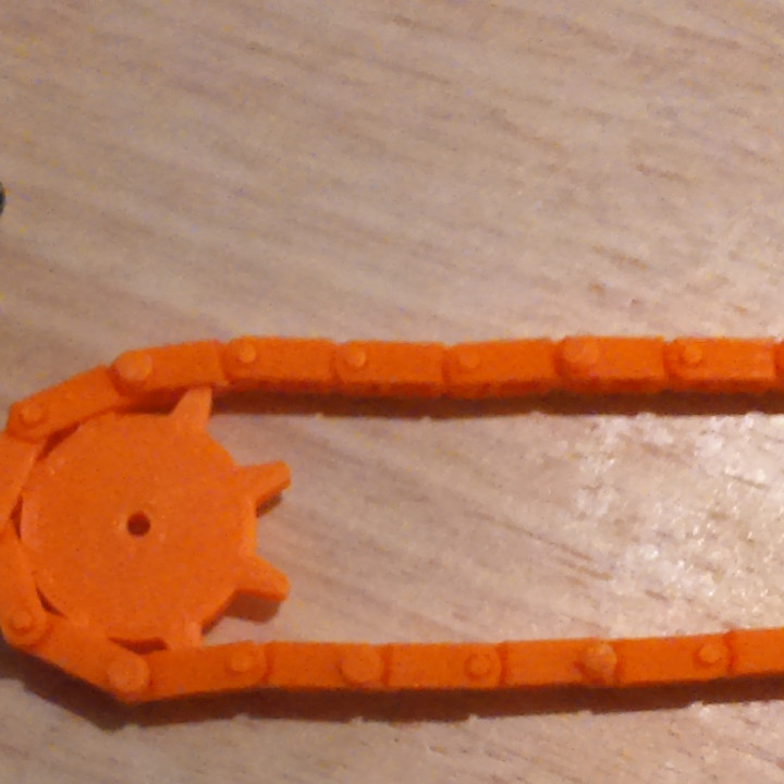 3D Printable Chains and Gears | Chaines et engrenages by Activ 3D