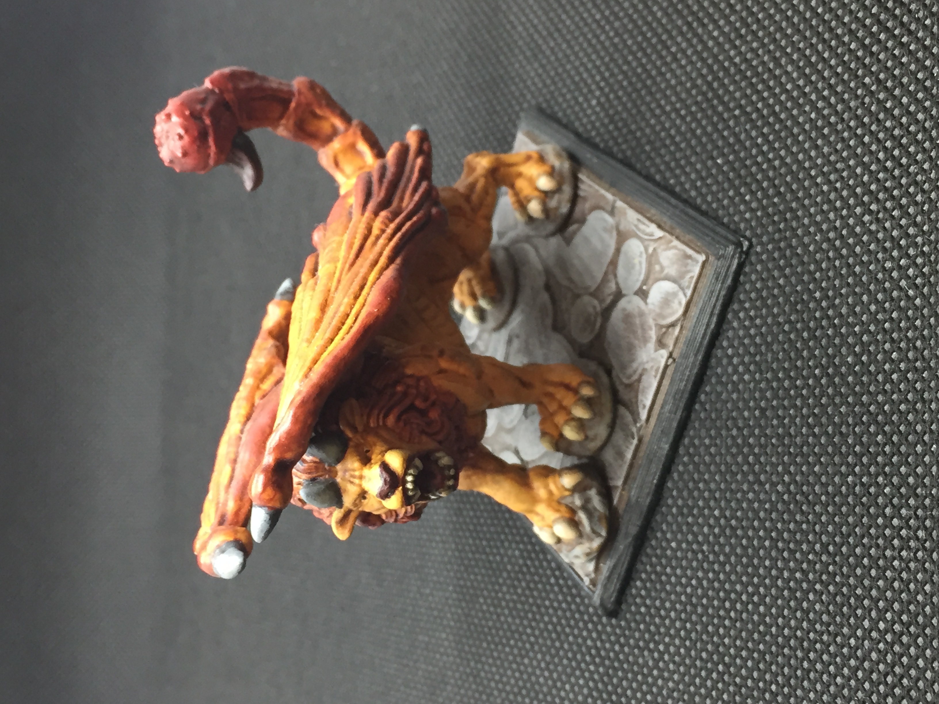 3D Printable Manticore by Duncan Shadow