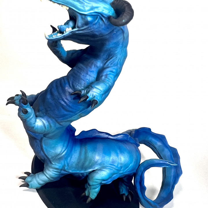 3D Print of Behir - Tabletop Miniature by Mattius