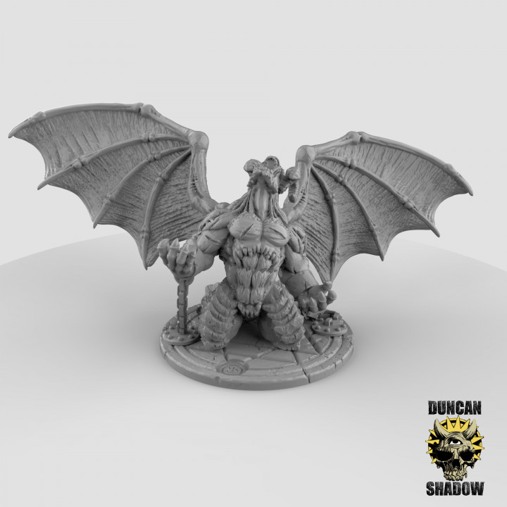 3D Printable Chained Balor by Duncan Shadow