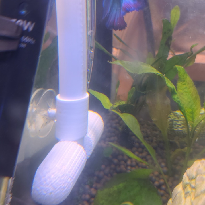 3D Printable Aquarium Sponge Filter by DerpFish