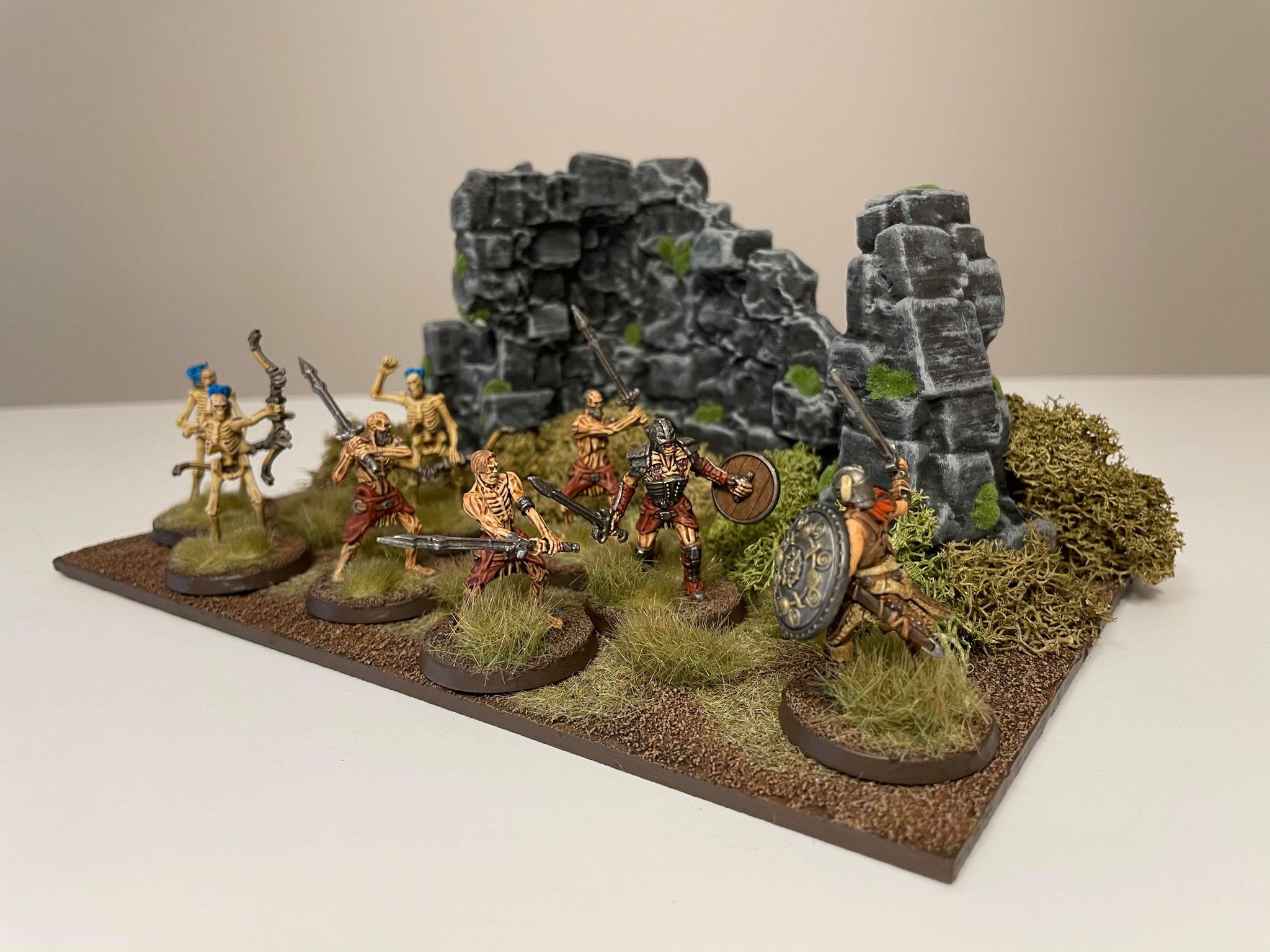 3D Printable Dread Swamp Ruins by kitbash kingdom