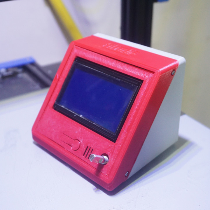 3D Printable LCD 128X64 Case for 3d printer or CNC controller by tilude ...