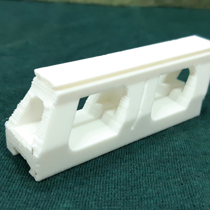 3D Printable Dovetail to Dovetail Riser - 2.4cm Elevation by Mike S