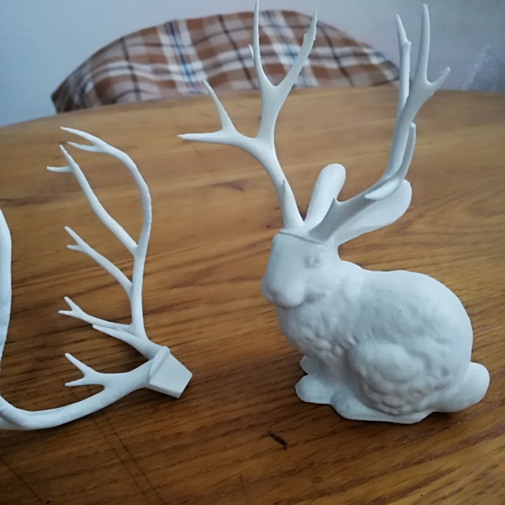 3D Printable Jackalope by Laci Legath