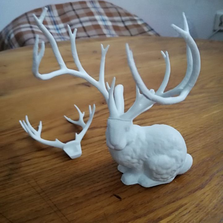 3D Printable Jackalope by Laci Legath