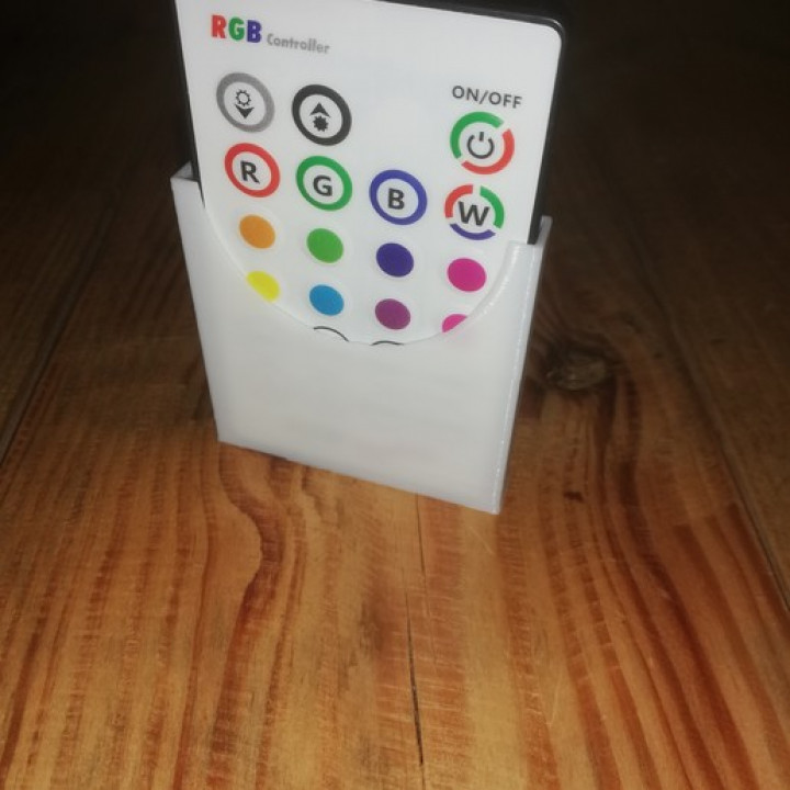 3D Printable LED REMOTE CONTROL BOX by PoulpyR2