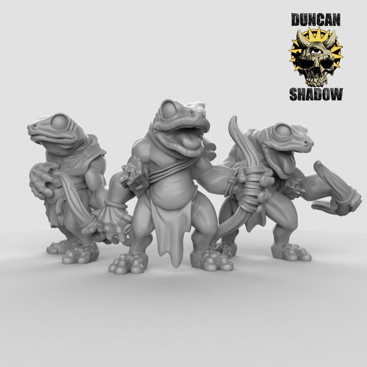 3D Printable Boggard with bow (pre supported) by Duncan Shadow