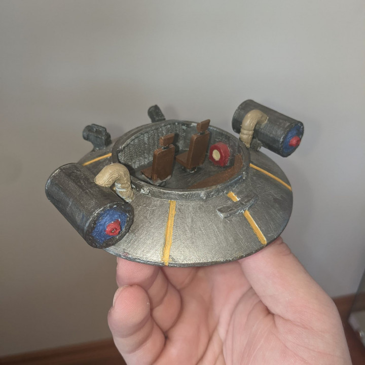 3D Printable Ricks Ship - Rick and Morty by Joel Spiteri