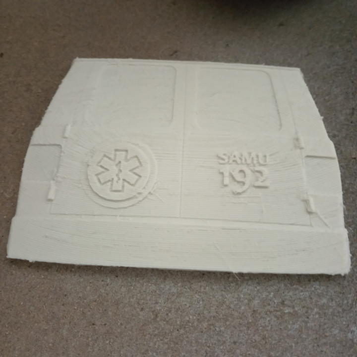 3D Printable SAMU Ambulancia / Brazilian Public Health Ambulance by ...