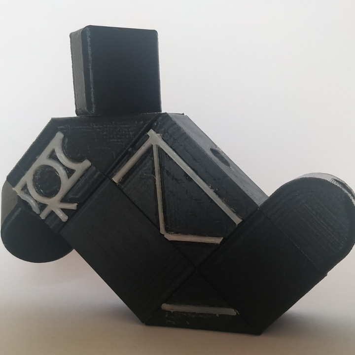 3D Printable Tank Cube by Jan Klokan