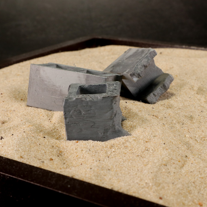 3D Printable CONCRETE BLOCKS by Fr3D @ The3DPrinting