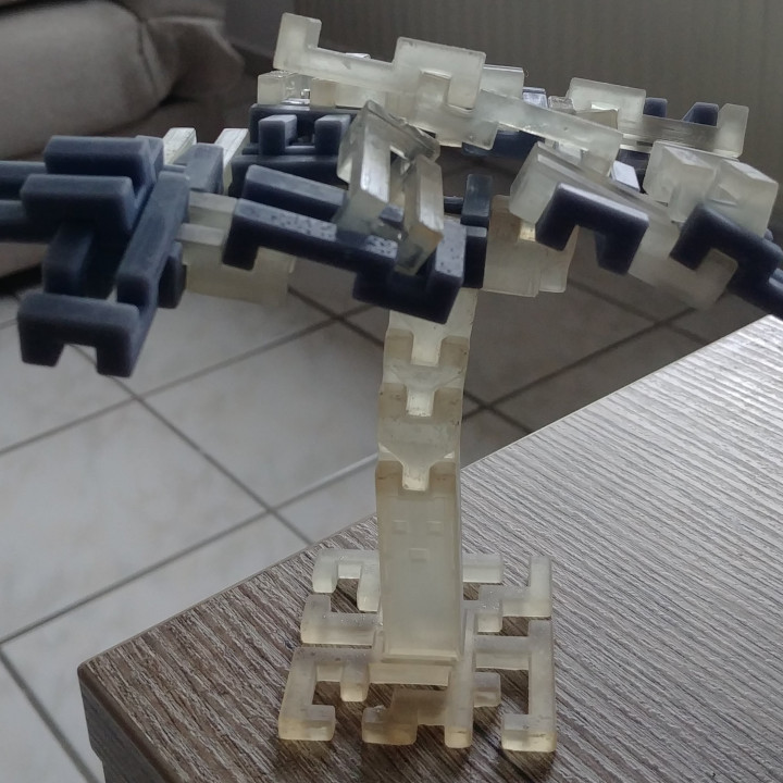 3D Print of Tippi Tree // Original Tabletop Stacking Game by dezi