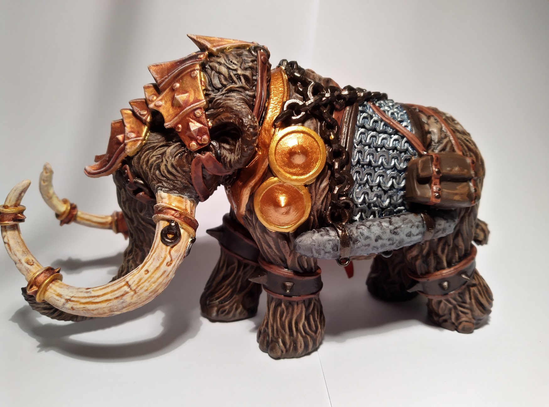 3D Printable War Mammoth by Grinning God