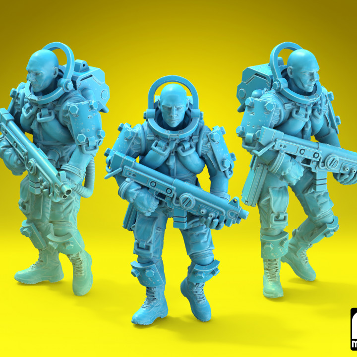 3D Printable ASTRO SCOUT + ROBOT by pascal blanche