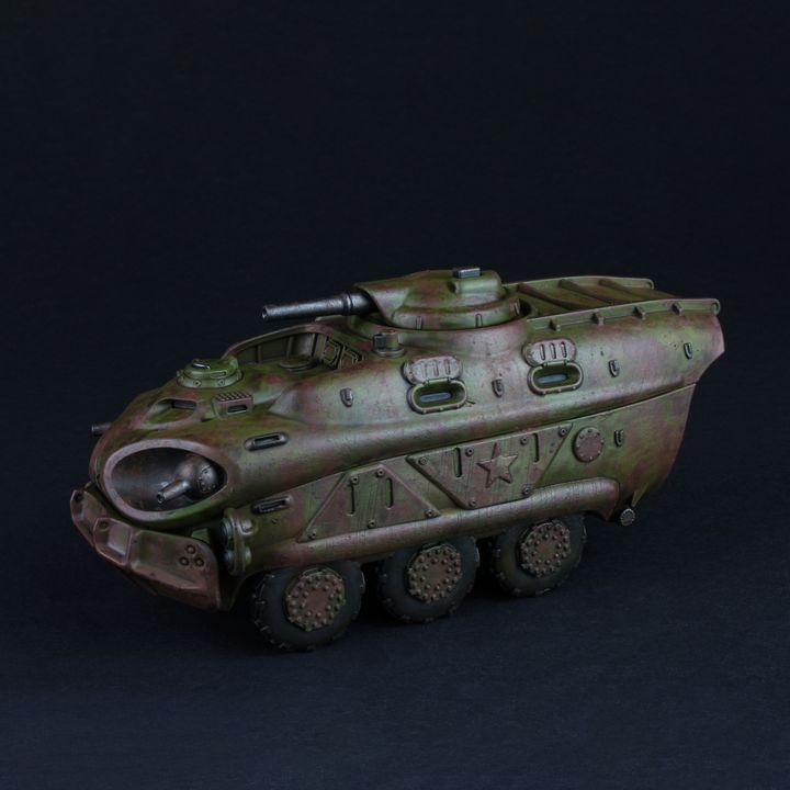 3D Print of APC - Terrain Expansion - Fallout Wasteland Warfare ...