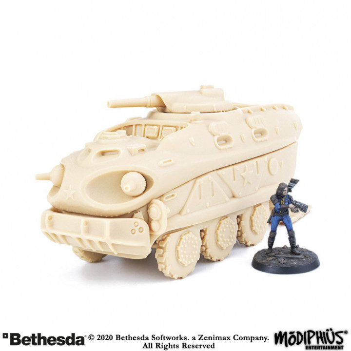 3D Printable APC - Terrain Expansion - Fallout Wasteland Warfare ...